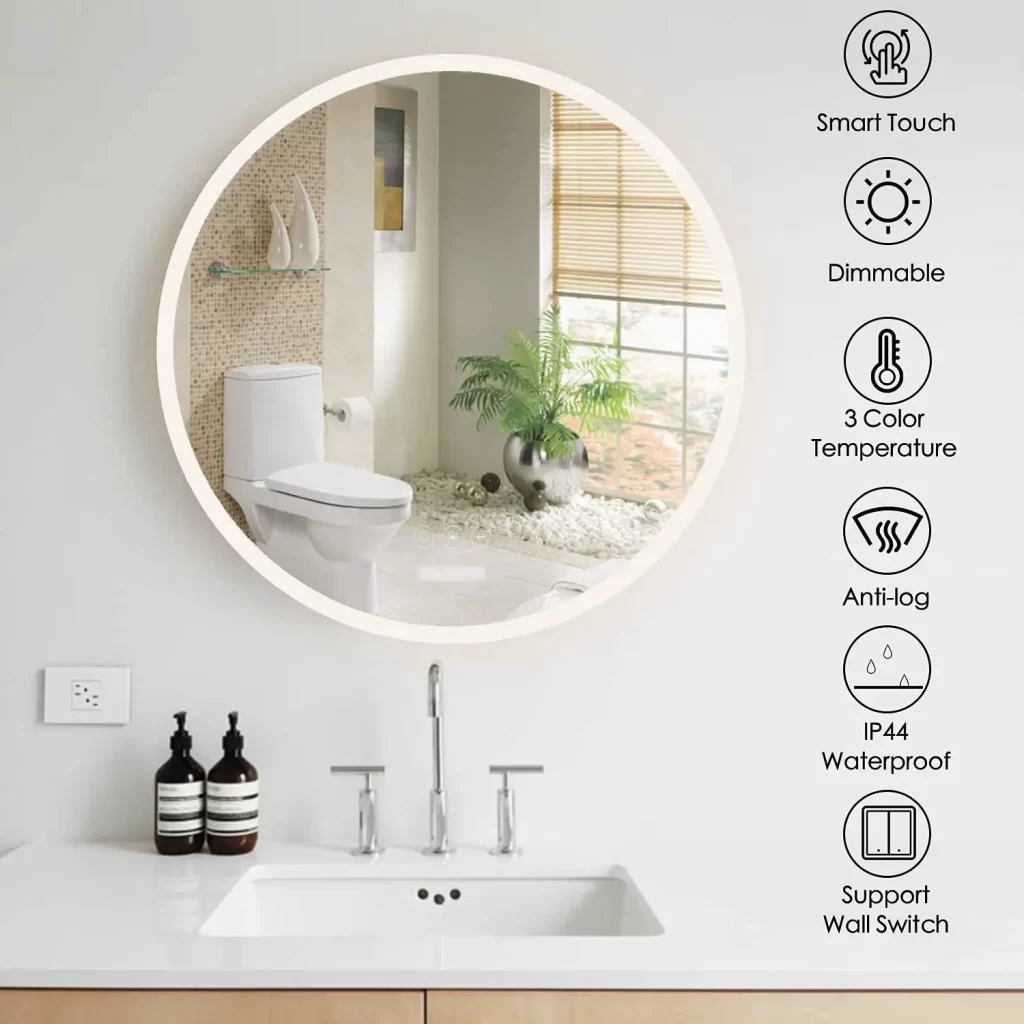 Acrylic LED Bathroom Mirrors: Design and Trends - Aosmay